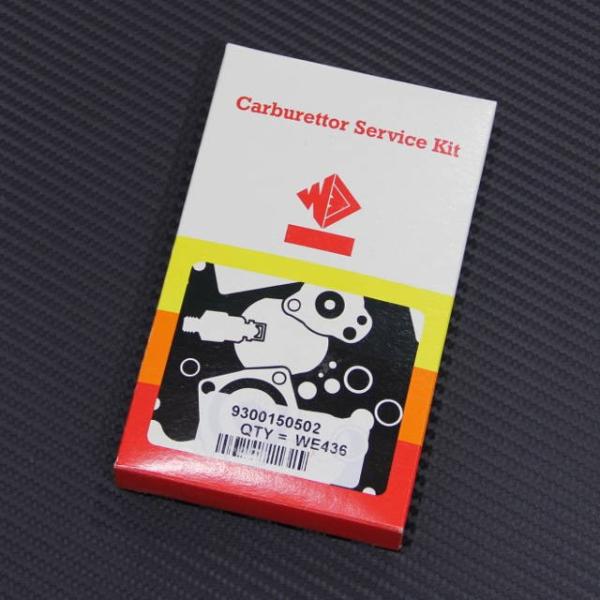 WEBER DCOE キャブレターのサービスKITが2基分入ったお得なセット。40/45 DCOE 151/152の新タイプキャブレター用。ニードルバルブは175番です。