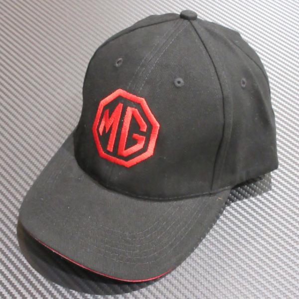 MGOC ダブルサンドウィッチ キャップ ブラックMGオーナーズクラブの公式グッズカラー：ブラック素材：コットン100％サイズ：フリー（後ろ側のベルトで調節可能）フロント部分に赤の糸でMGロゴの刺繍入り5050