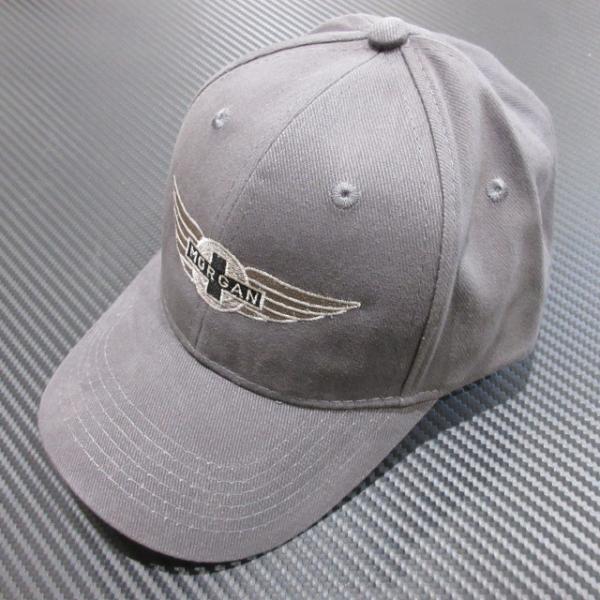 モーガン　ウイングロゴ　キャップMORGAN WINGS CAP カラー：グレーフロントにmorganウイングロゴがシルバー糸にて刺繍バックベルトにてサイズ調整可5/6504000000