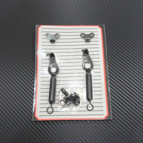 ケーターハム ボンネット ファスナー ステンレス ブラック ペアセットCATERHAM BONNET FASTENER Pairカラー：ブラック各付属部品付きの2個セットC348S/BLK