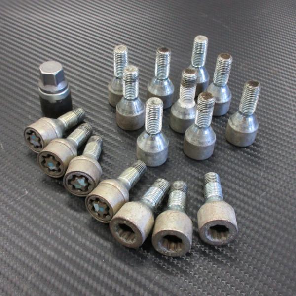 ロータス純正 ホイールボルト＆セキュリティボルト＆ボルトキー セット ／ LOTUS ELISE S3(2ZR)LOTUS  Wheelbolt Kit品番：B117G0043F、B117G0043F車両：ELISE 2ZRエンジン用B11...