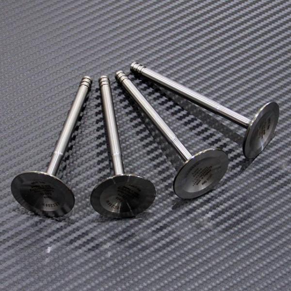 INLET VALVE SET FORD KENT X/F OHVインレットバルブ セット フォード ケント クロスフローCATERHAM 1700 SUPER SPRINTインレットバルブ4本セット3本グルーブバルブ径：1.625”＝41...