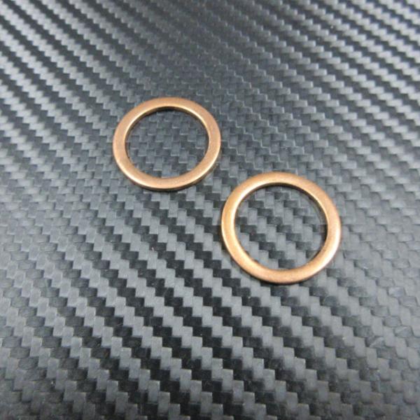 銅ワッシャー BDR ドライサンプ ドレインプラグCopper Washer BDR Dry Sump Drain Plugサイズ（mm)外径：27.0内径：21.0厚み：1.21個の価格です。MP1112(ETC7398)