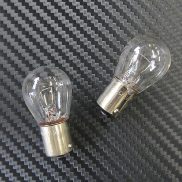 クリアーライト　シングルバルブ12V　21ＷCKLUX P21W 12V21W 37R E13 317刻印ありサイズガラス部　横:25mm×縦:29mm口金部　横:15mm×縦:20mm※価格は一個です。