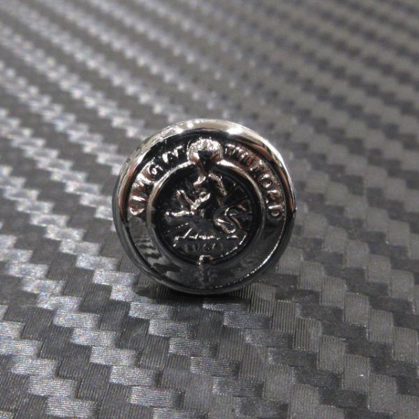 ルーカスタイプ メダリオン 9/16インチLucas Type Medallion 9/16リプロ品ですルーカスロゴバッジヘッドランプやサイドランプのTOPに付けますサイズ：9/16インチ　※内側14.3mm、外側16.7mm010.101...