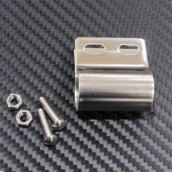 バッジバークリップBADGE BAR CLIP For 3/4" Tubeバッジバーにカーバッジを取り付けるためのクリップですバー側の径が19mmのものにお使いいただけますサイズ(mm):高さ40、幅38取り付け用ボルト、ナット付きGAC8...