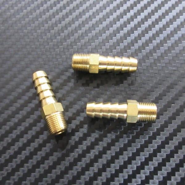 FACET ホースジョイント 1/8 NPT-8mm ストレートFPR903/A全長：34mm価格は1個です。