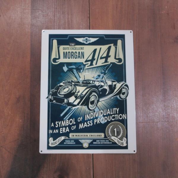 モーガン シンボル オブ インディビジュアリティ メタル サインプレートLARGE METAL SIGN - SYMBOL OF INDIVIDUALITYサイズ（mm）：約400*300*1装着用の穴あり（角4箇所）MAL092F