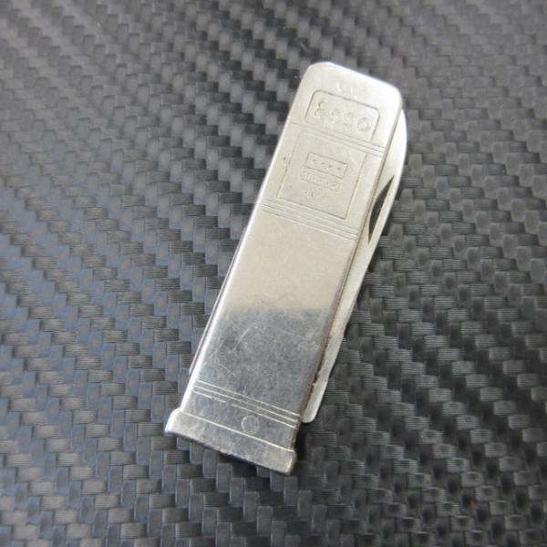 Esso ポケットナイフ ガススタンドサイズ（ｍｍ）66*20*4ナイフ刃長さ 50経年品につき錆、キズあります。