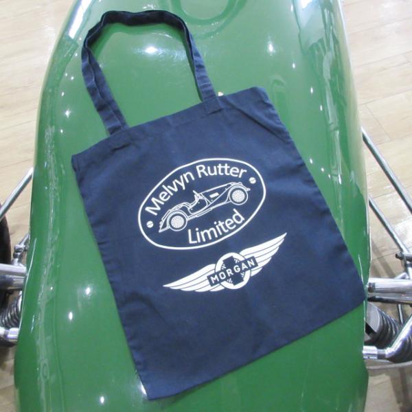 MORGAN Melvyn Rutter Limitedトートバック /ネイビーTote bag素材：綿サイズ（mm）：タテ410*ヨコ360（ハンドルは除く）絵柄は両面同一MORGAN ロゴ、Melvyn Rutter Limited　ホ...