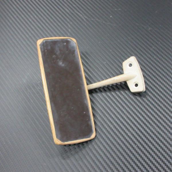 LOTUS CORTINA WINGARD インテリアミラー リビルトWINGARD INTERIOR MIRRORロータスコルチナのインテリアミラー取付ベース裏側にWINGARD刻印あり鏡面：フラット鏡面サイズ（ｍｍ）：54*144取付ベ...