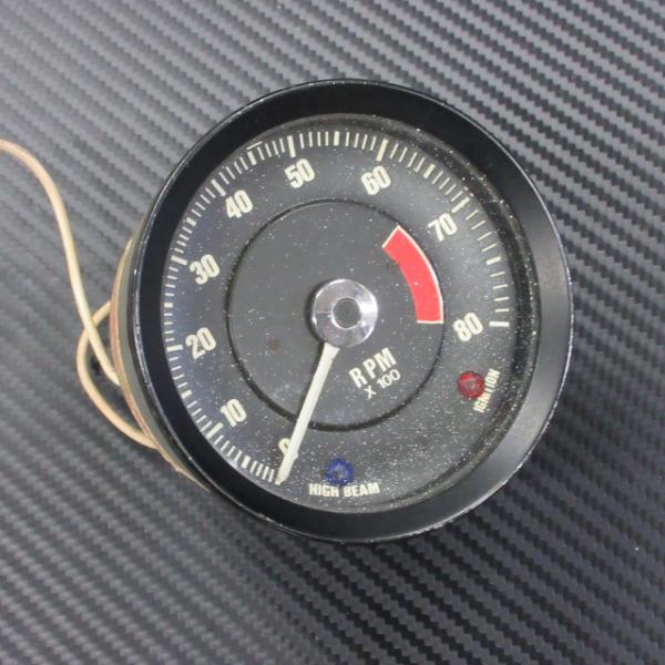 電気式タコメーター リプロダクトリム径（mm）：約103本体径（mm）：約988,000RPM中古経年につき傷みがあります動作未確認現状売りです