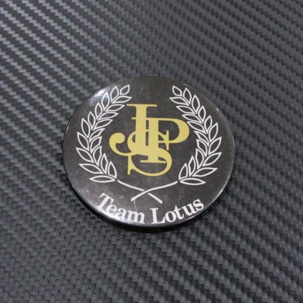 JPS TEAM LOTUS 缶バッジJhon Player Special badgeサイズ(mm)：直径75*厚み6、留め針長さ28経年により傷みがありますご了承ください※ネコポス対応商品