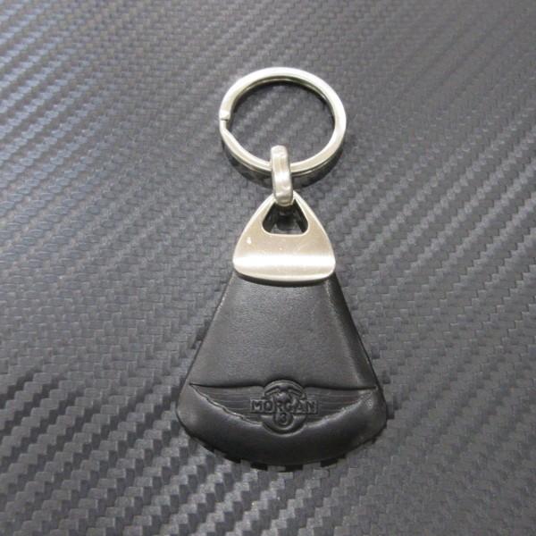 morgan3wheeler アクセサリータテ 68mmヨコ 50mm厚み 皮 3mm     金属部厚い部分 9mmキーリング 内径28mm