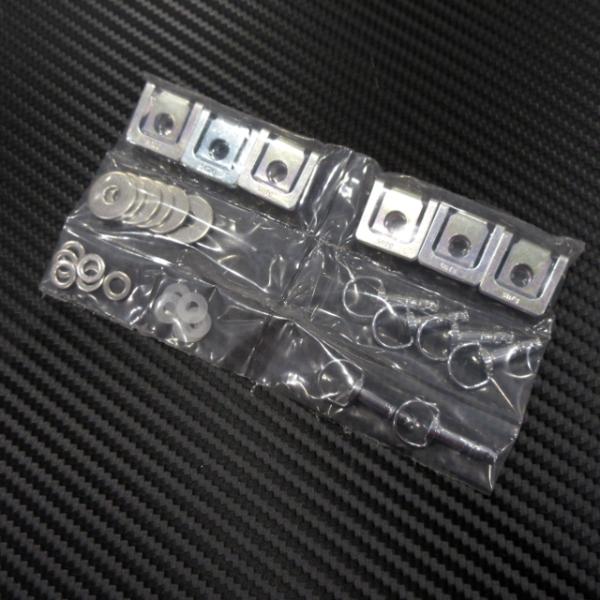 フロント・アクセス・パネル・ズースファスナー・セット　EXIGE 2 用DZUS Fastener Set Front Access Panels EXIGE2品番：122DZUSエキシージ S2　アクセスパネルのクイック脱着セット ズース...