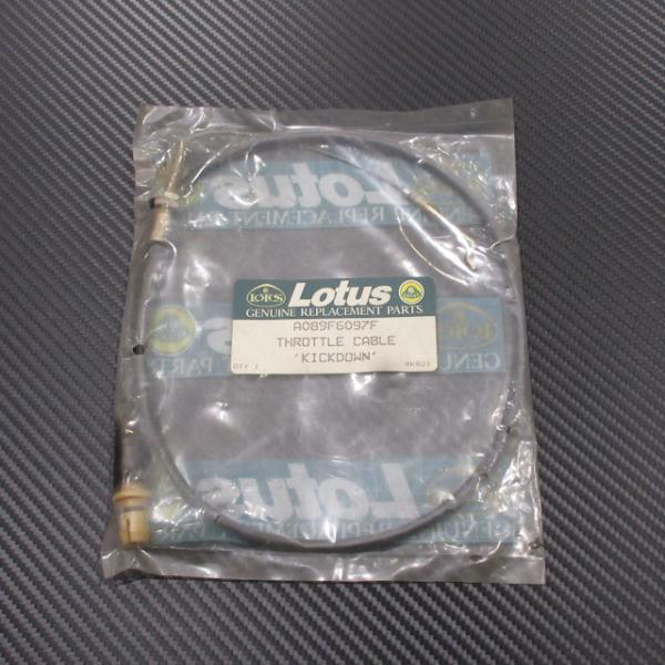 LOTUS ロータス純正 スロットルケーブル（KICKDOWN) ／ EXCEL AUTOThrottle 'Kickdown' Cable. LOTUS EXCEL AUTO車種：LOTUS EXCEL AUTO品番：A089F6097F...