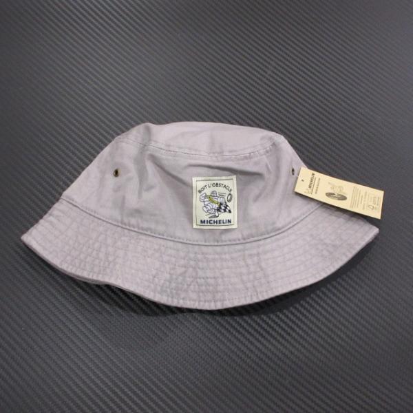 ミシュラン バケットハット ランビブ グレーBucket hat／Run bib／Gray（281563）コットンツイル素材を使用しているので、通年での着用が可能です涼しげなライトグレーは、合わせやすいですサイズ：L~XLカラー：グレー素材...