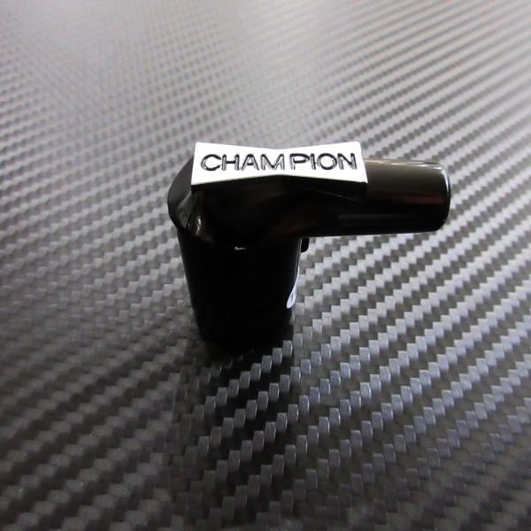 CHAMPION プラグキャップWCX600/1エンジンルームをクラシカルに演出します。プラグコードをねじ込んでお使いください。サイズ（mm）：高さ42.4、長さ47.5、プラグコード側内径8※入荷時より若干の小傷等あります　ご了承ください