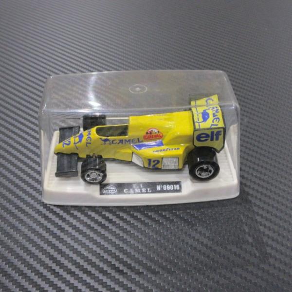 GUISVAL F1 CAMEL No.09016 ミニカーCAMEL12 アイルトン・セナモデルのミニカーですケースサイズ（mm）：54*110*62古いものですのでケースに傷み、汚れがありますご了承ください