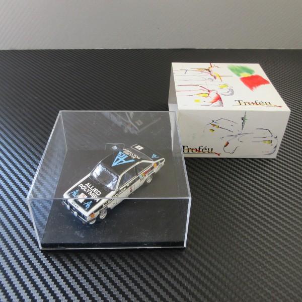 メーカー：トロフュー Trofeu車名：FORD ESCORT RS2000 1st Tour of Britain 1976Ari Vatanen / Peter Bryantカラー：白/黒品番：1802縮尺：1/43経年によりケースに若...