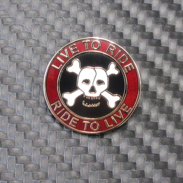 ACE CAFE エースカフェ Live to Ride  ピンバッジACE CAFE LONDON Live to Ride pinサイズ（ｍｍ）：直径25，厚み2英国ACE CAFE LONDON仕入品※ネコポス対応商品