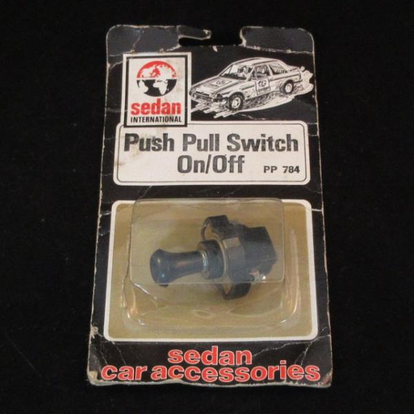 セダンインターナショナル スイッチ ＰＰ７８４sedan INTERNATIONAL Push Pull Switch On/Off PP784サイズ（ｍｍ）：全長約４４