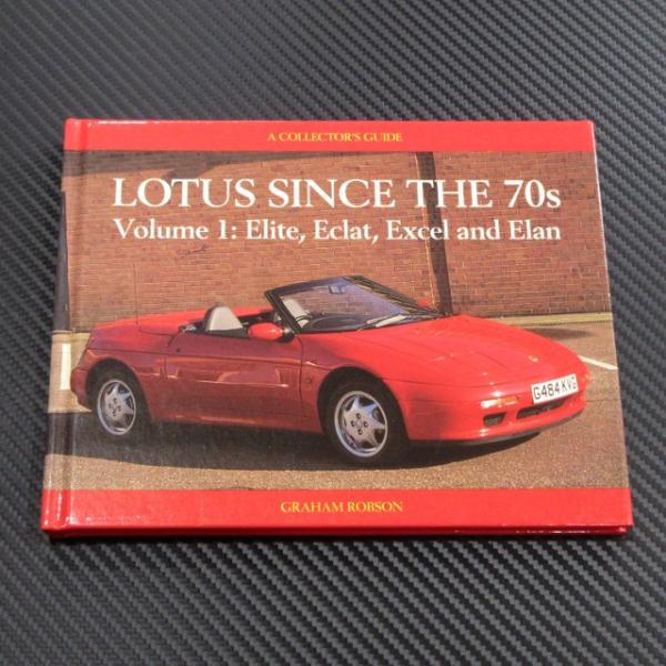 LOTUS SINCE THE 70s Volume1:Elite,Eclat,Excel and Elan著者：Graham Robson出版社：Moter Racing Publications Ltd発行年：1993言語：英語色：白黒...