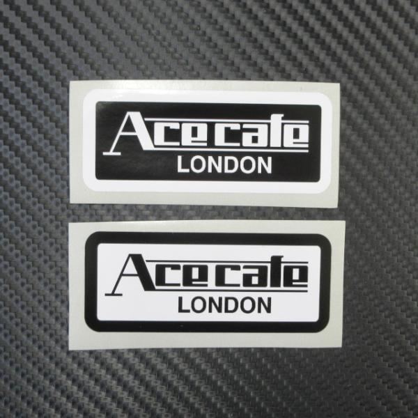 ACE CAFE LONDON Rectangular ステッカーAce Cafe Rectangular Stickerサイズ（ｍｍ）：37*90カラー：ブラック（画像上）・ホワイト（画像下）※表示は1枚の価格です※ネコポス対応商品