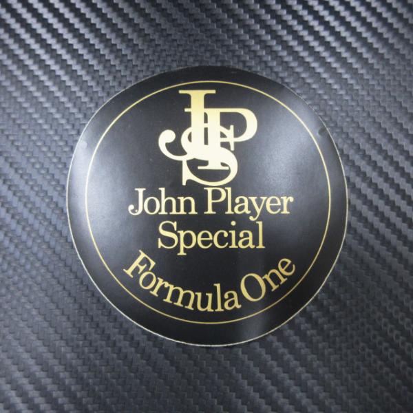 JPS Jhon Player Special Formula One 丸形ステッカー 外貼り用 NEW OLD STOCKJohn Player Special Formula One Stickerサイズ（ｍｍ）径100経年により若干の...