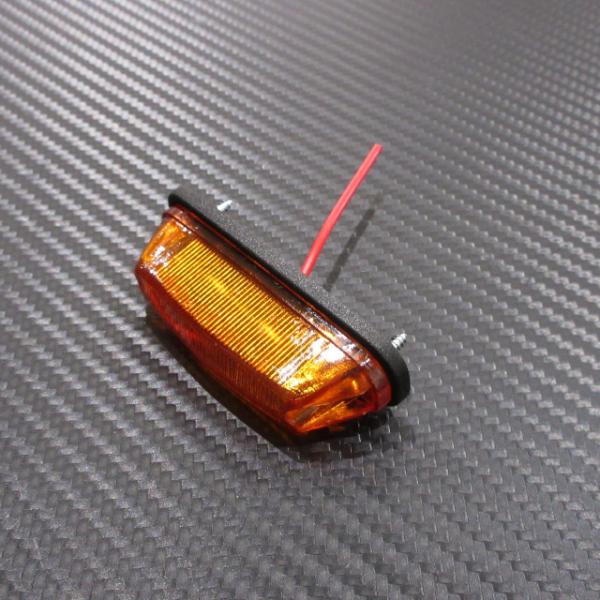 汎用 サイドマーカー オレンジカラー:オレンジ12V5Wバルブ有り形状：フェストン球サイズ（mm）：72×23ネジ穴間隔（mm）：56※表示は1個の価格です※ネコポス対応商品