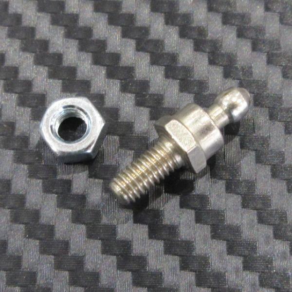 トノカバーファスナー シングルスクリュー＆ナットセットLIFT THE DOT STUD　SINGLEカラー：シルバーケーターハムのブーツカバーにトノカバーを留めたい時等に便利なタッピングです。サイズ(mm)シングルスクリュー全長 22.0...