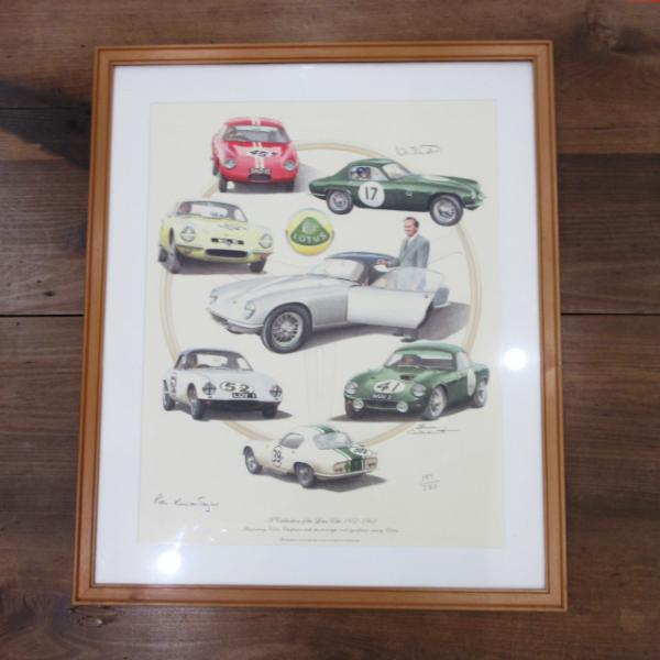 A Celebration of the Lotus Elite 1957-1963 プリントポスター/ Limited 250-197 LOTUS ELITE POSTER PRINTA Celebration of the Lotus ...