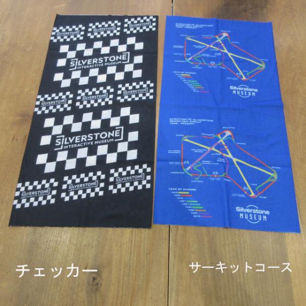 Silverstone MUSEUM ネックチューブ　／チェッカー・サーキットコース柄Silverstone face&amp;neck covering伸縮性のあるネックチューブですネックウォーマーやマスク、バンダナとして自由自在に使えま...