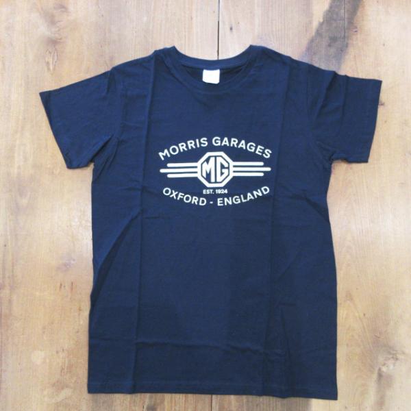 MG メンズプリント半袖Tシャツ MORRIS GARAGES／ネイビーMG MORRIS GARAGES OXFORD-ENGLAND T-shirtMORRIS GARAGESMGEST,1924OXFORD-ENGLANDカラー：ネイ...