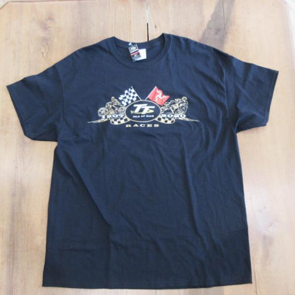 TT RACES Isle of man 1907-2020 半袖Tシャツ／ブラック XLTT RACES ISLE OF MAN  T-shirt表プリントTT ISLE OF MAN 1907-2020裏プリント ありカラー：ブラックサ...