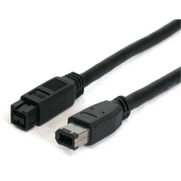 IEEE 1394b FireWire 800ケーブル(1.8m)。FireWire 9ピンとFireWire 6ピンオスコネクタがついています。高品質材料とIEEE-1394定格のワイヤを使用して製造されており、最適なパフォーマンスと信頼...
