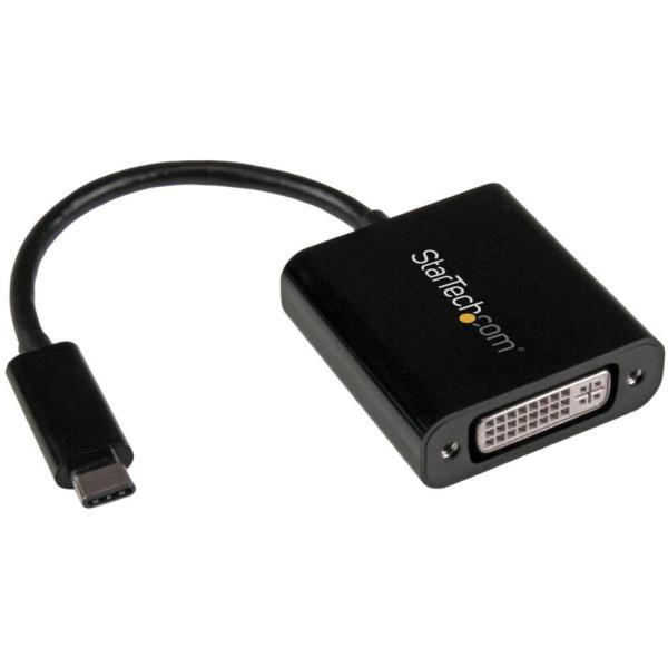 USB-C対応端末をDVI機器に接続するアダプタ。 MacBook、Chromebook、Dell XPSなど、 USB Type-C対応のノートパソコンからDVIビデオの出力を行うことができます。このアダプタはまた、DisplayPort...