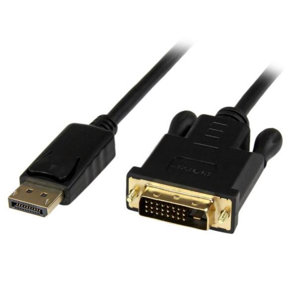 DisplayPort - DVI アクティブ変換ケーブル(1.8m)。DisplayPort対応ノートパソコンやデスクトップPCを直接DVIモニタやプロジェクタに接続します。別途アダプタやケーブルを使用せずに、新型のDisplayPort...