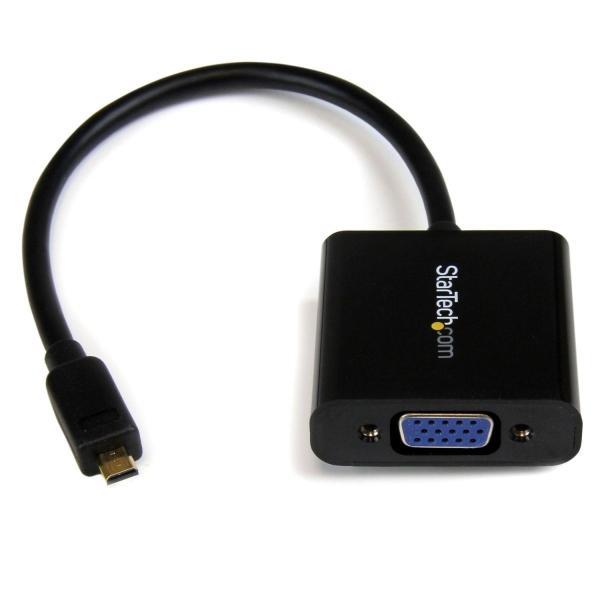 本MCHD2VGAE2 HDMI Micro - VGAアダプタ/コンバータは、スマートフォン、ウルトラブック、タブレット型PCからVGAプロジェクターやディスプレイ上にHDMI Microビデオ信号をアクティブに変換します。 本Micro...