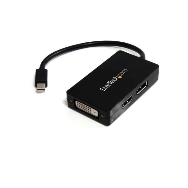 Mini DisplayPort-DisplayPort / DVI / HDMI多機能アダプタ。Mini DisplayPort(mDP)入力信号をDisplayPort / DVI / HDMI出力信号に変換する、1本ですべてを解決する...