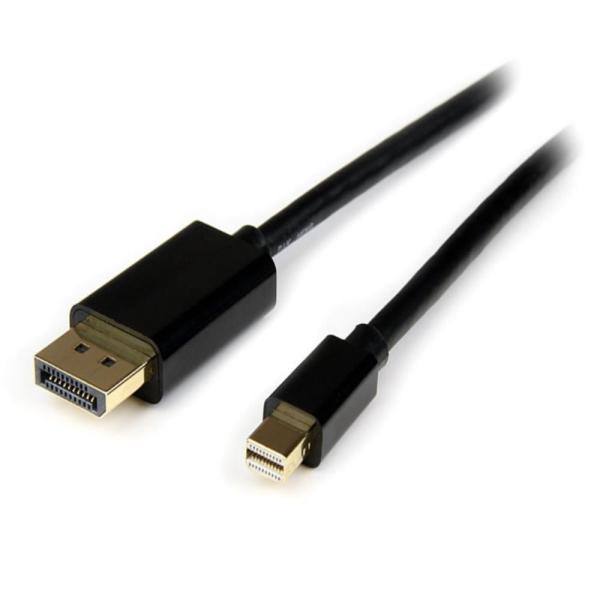 4m Mini DisplayPort - DisplayPort変換アダプタケーブル。片側にMini DisplayPort(オス)コネクタ、もう一方の側にDisplayPort(オス)コネクタを装備しています。Mini DisplayP...