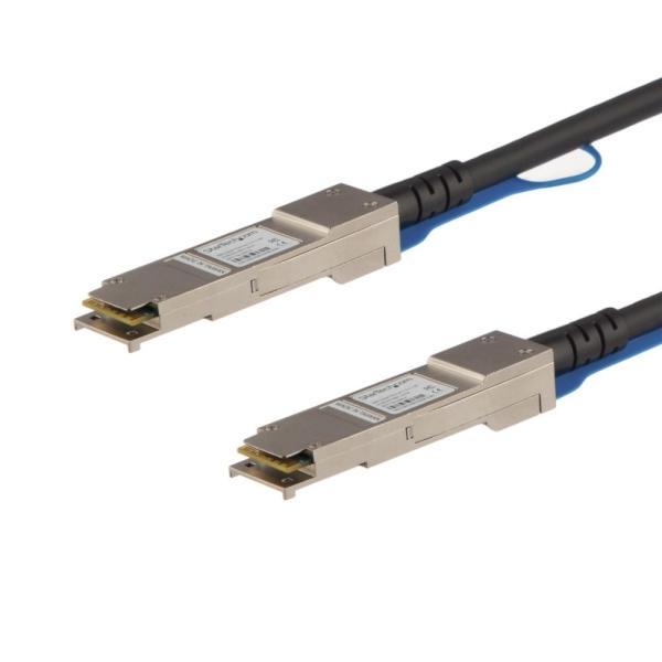 Cisco製QSFP-H40G-CU1M互換QSFP+ダイレクトアタッチケーブル。Ciscoブランド互換のスイッチやルーターでの使用を前提に、設計・プログラミング・テストが行われた製品です。MSA業界規格に準拠しています。このパッシブDAC...