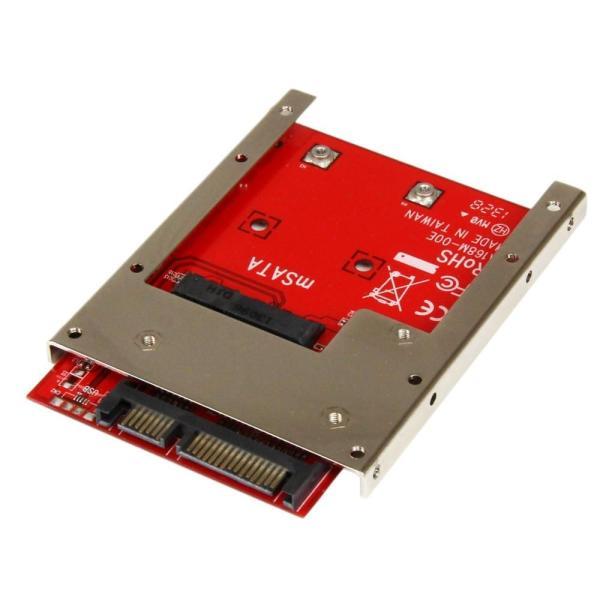 mSATA SSDを2.5インチSATAに変換するアダプタ。2.5インチSATAアプリケーションにmSATA SSDのスピードを追加し、システム性能を大きく改善します。M.2 SSDは、ファイル転送速度6 Gbpsに対応し、データ転送時のボ...