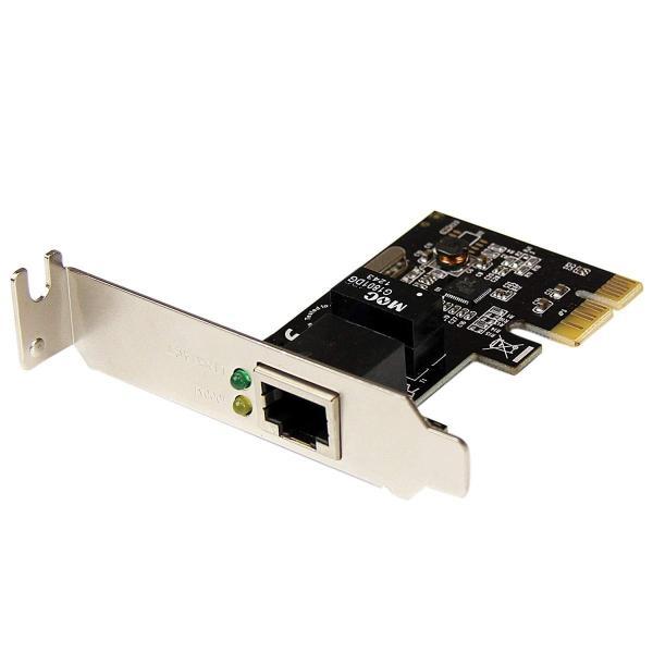 『ギガビットイーサネット 1ポート増設PCI Expressインターフェースカード 1x Gigabit Ethernet 拡張用PCIe LANカード/ボード PCIe対応Gigabit NIC ネットワークカード ロープロファイル』10...
