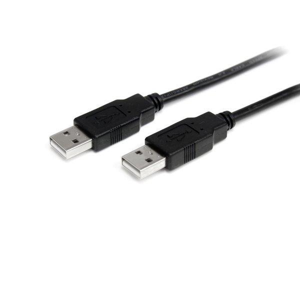 1m USB 2.0ケーブル。2口のUSB「A」タイプオスコネクタを備え、PCとUSBハブやUSB 2.0周辺装置とUSBハブを信頼性の高い方法で接続します。USB 2.0 の性能仕様に完全に対応したこの高性能USBケーブルには、StarT...