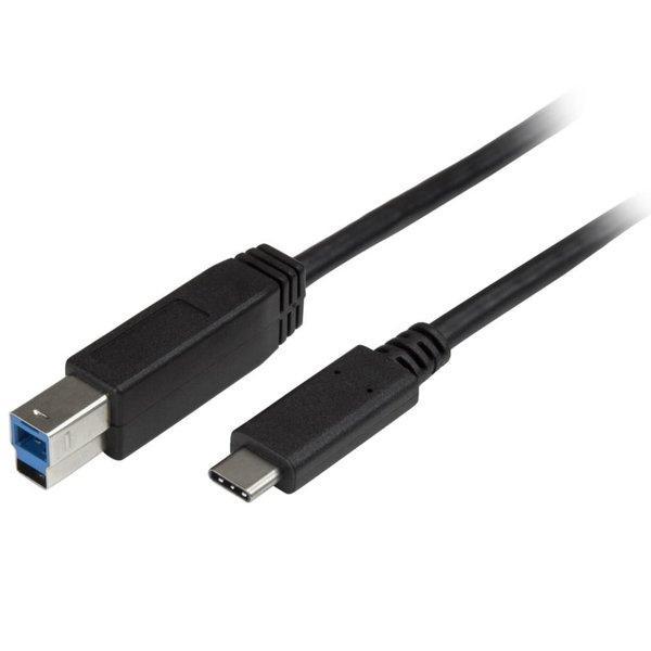 USB-C - USB-Bケーブル。プリンタ、外付けドライブ、ドッキングステーションなど、USB 3.0周辺機器をUSB Type-C対応のノートパソコンやタブレットに接続します。Thunderbolt 3ポートとも互換です。StarTec...