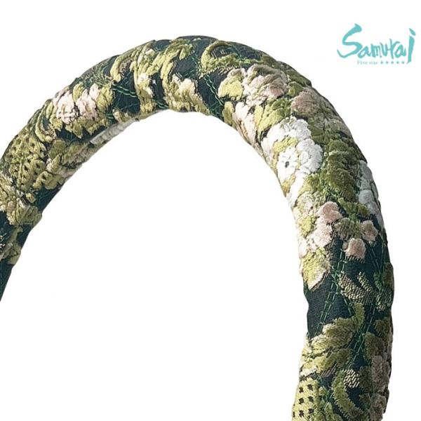 【日本製】純国産ゴム使用。職人が1本1本丁寧に縫製し制作しています。人気の金華山　花かごグリーンダブルステッチ人気のダイヤキルトデザインです。破れてくるビニールを最初から無くして、業界初のダブルステッチを入れることにより、ビニールでは表現出...