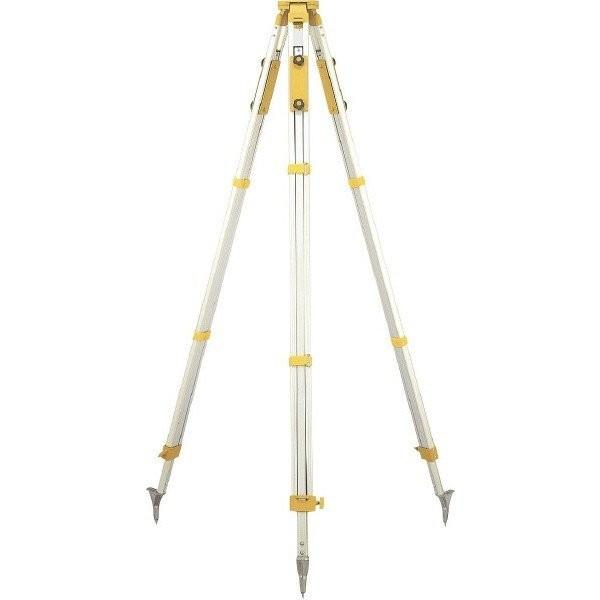 【代引き不可】大型商品のため代引決済はご利用いただけません。●高さだけでなく、安定性に高い評価をいただいています。●GPS測量や建築現場など、高さが必要な場合に有効な長脚です。●脚安定（ブレ防止）補強板が付いていますので、高い安定度が得られ...