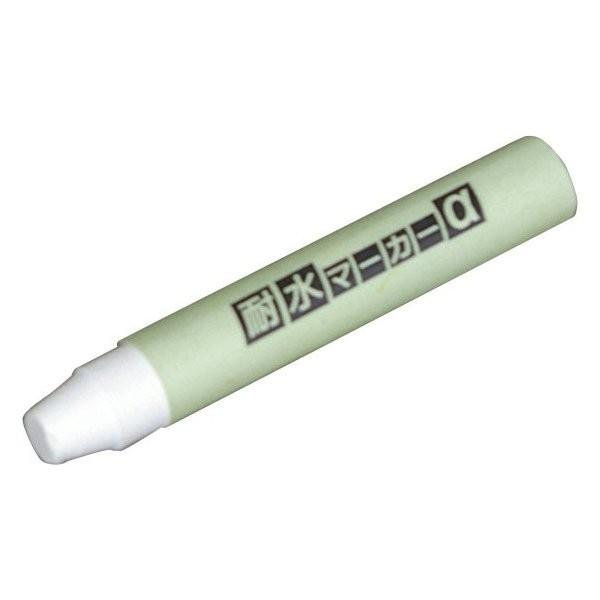 耐水黒板用です。濃く書くことができ、軽い力で消せる優れものです。【仕様】CM-01カラー（入数）: 白（10本入）