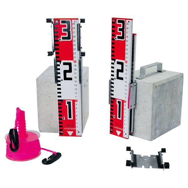 ●アスファルト舗装前の路盤や切削の撮影に最適。●おもりとなる土台に標尺が付いているので一人でもすぐに撮影可能です。●標尺付きなのでおくだけですぐに使える。●よく目立つ撮影用水糸が付属。撮影でも確認しやすい。[仕様]サイズ:H180×W120...